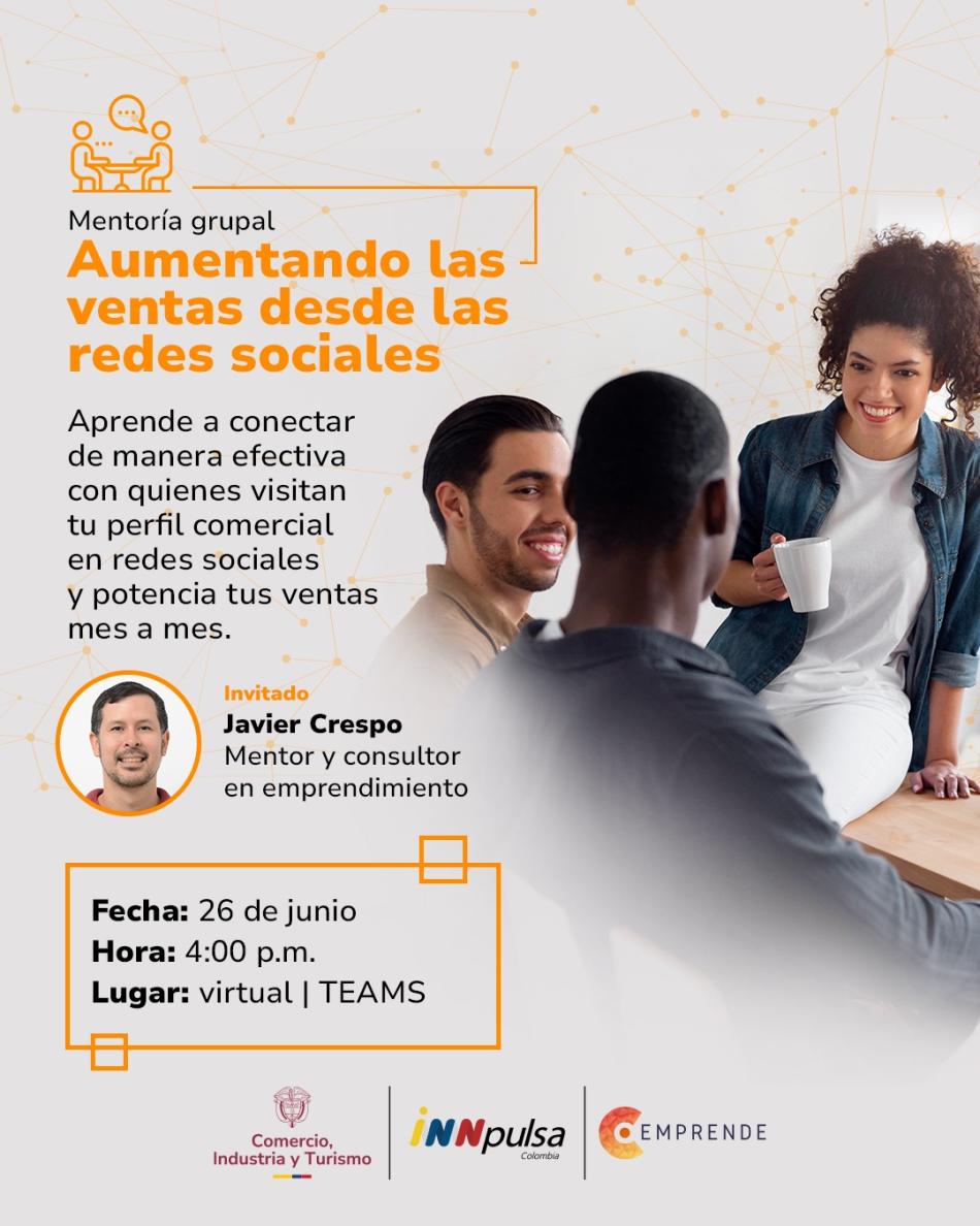 Mentoría grupal - Aumentando las ventas desde las redes sociales ...
